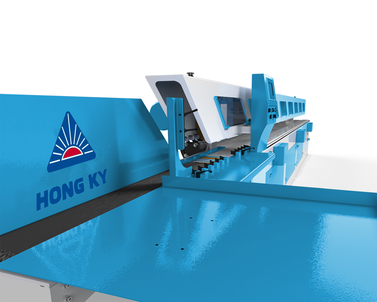 Automatic finger joint press machine HKT-620V3 - Công ty Cơ Khí Hồng Ký