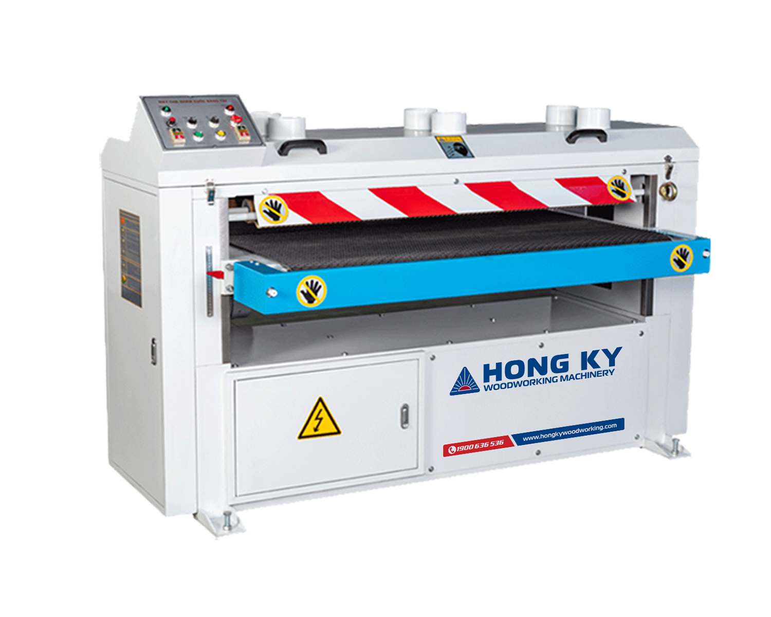 Single drum wire brush machine - Công ty Cơ Khí Hồng Ký